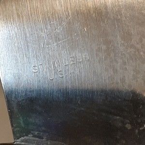 Ginsu | Kitchen | Vintage Ginsu Classic Butcher Kitchen Knife 65 Inch ...